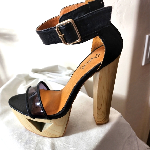 Qupid | Shoes | Qupid Wooden Platforms | Poshmark
